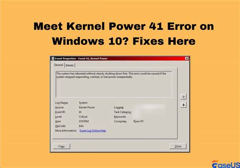 Fix Kernel Power 41 Error On Windows 10 With 7 Ways