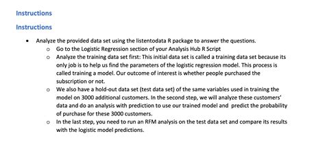 Solved Snackboxdirectmarketingtrainingdatacsv