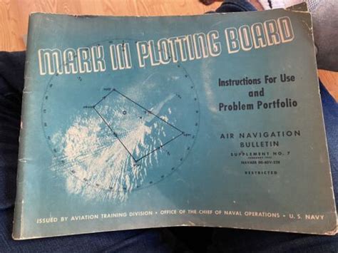 Ww2 Us Navy Mark 3 Plotting Board Instructions 4647455855
