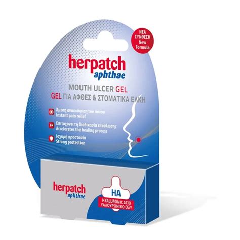 Herpatch Aphthae Mouth Ulcer Gel 10ml Epharmadora