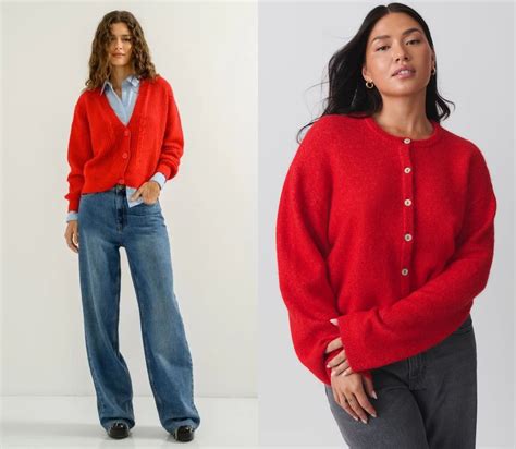 Яскравий акцент весни 2025 року — червоний кардиган Читайте на Ukr Net