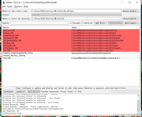 编译使用vtk库自带的examplesvtk93 Qt Csdn博客