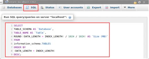 How To Check Mysql Database And Table Size 3 Methods