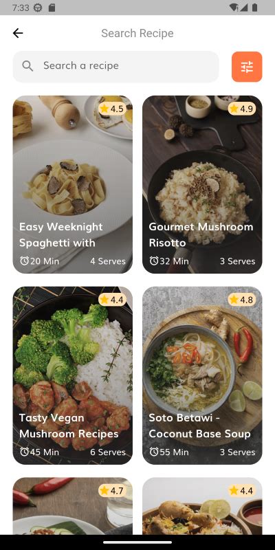 Foodie Flutter Recipe App Ui Kit By Bisdig Codecanyon