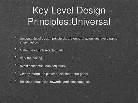 Ppt General Principles Of Level Design Powerpoint Presentation Free Download Id 9077058