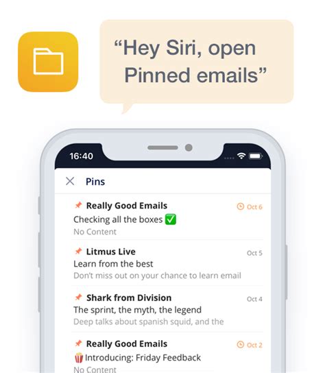 Spark Email Adds Siri Shortcuts Blog