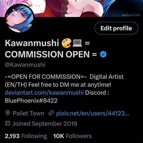 Kawanmushi 🎨💻 Commission Open On Twitter 10k 1st Time เล่นอะไรดีนะ