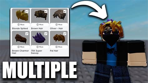 How To Equip Multiple Hairs In Roblox Hướng Dẫn Chi Tiết Và Mẹo Thực Hiện