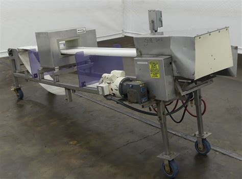 Used Fortress Phantom 9 Wide X 4 5 High Metal Detector Conveyor