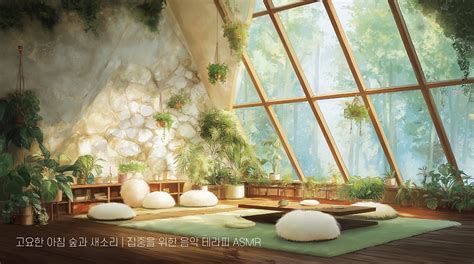 3시간 연속 Asmr 빗소리·장작불·숲의 자연 힐링 사운드 광고 없음