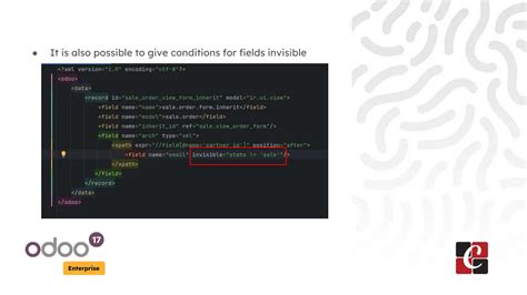 How To Make A Field Invisible In Odoo 17 Pptx Internet Computing