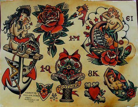 What Is The Meaning Of Sailor Jerry Tattoos Old School Tattoo Ideas