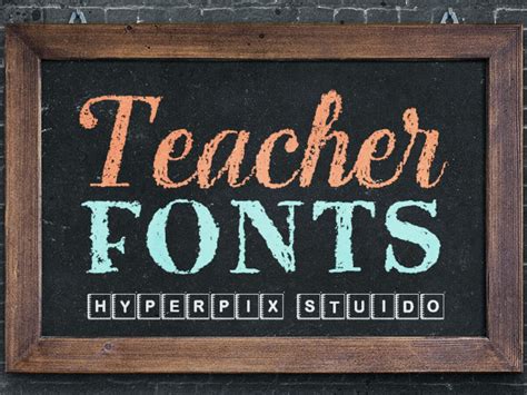 Teacher Font 1160x772
