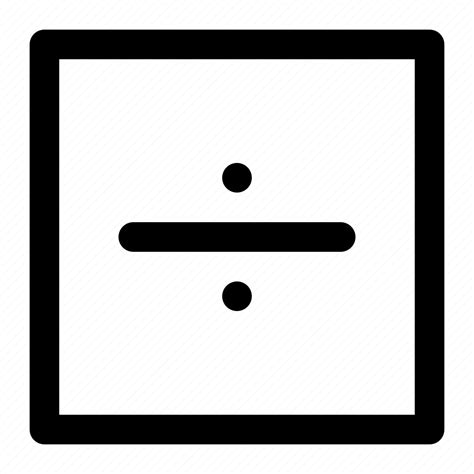 Calculator Divide Divided Math Mathematics Icon Download On