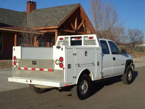 2007 Chevrolet Silverado 2500 4wd Xcab Service Body Utility Truck