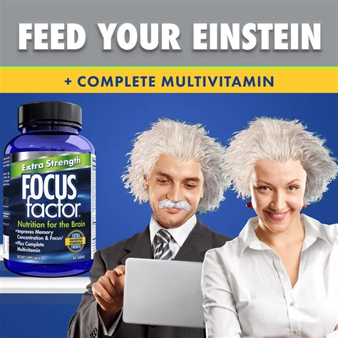 Focus Factor Extra Strength Nutrition For The Brain Plus Multivitamin
