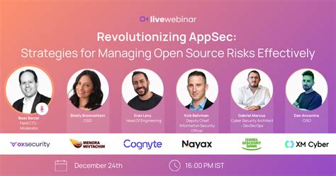 Revolutionizing Appsec Strategies For Managing Open Source Risks