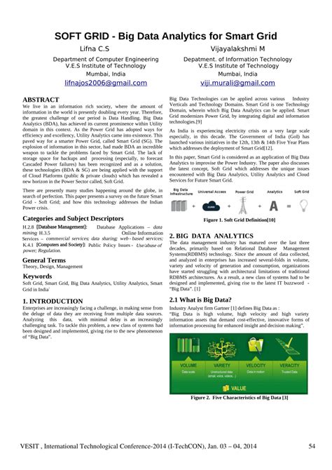 PDF SOFT GRID Big Data Analytics For Smart Grid