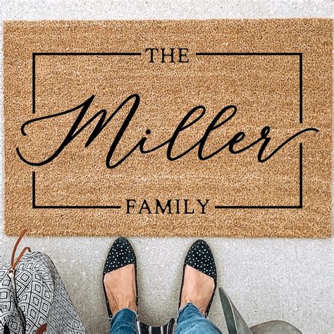 Custom Doormat Etsy