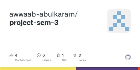 Github Awwaab Abulkaramproject Sem 3