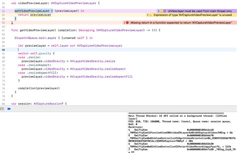 Ios Computed Property How To Use Only On Main Thread Stack Overflow