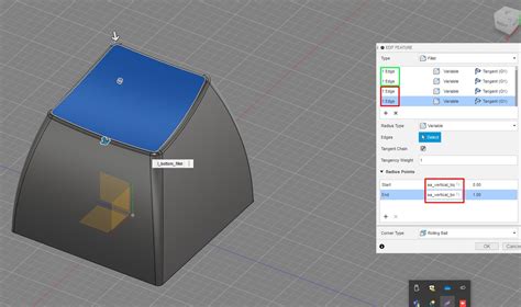 Solved Flip Variable Fillet Autodesk Community