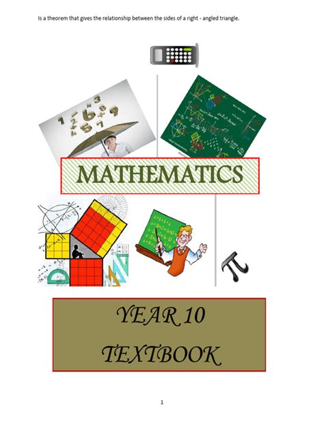 Year 10 Mathematics Pdf Slope Function Mathematics
