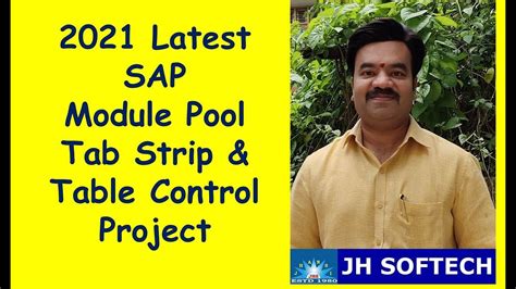 Sap Module Pool Project With Tab Strip Table Control Youtube