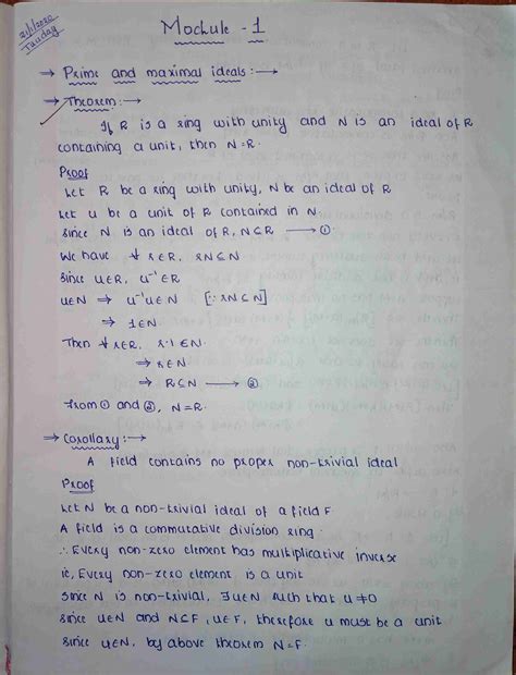 Algebra 1 Extension Fields Kroneckers Theorem Bca Mathematics I