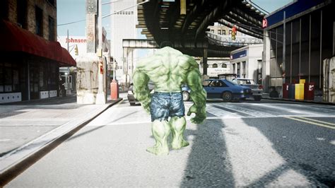 GTA IV MOD The Incredible Hulk GTA