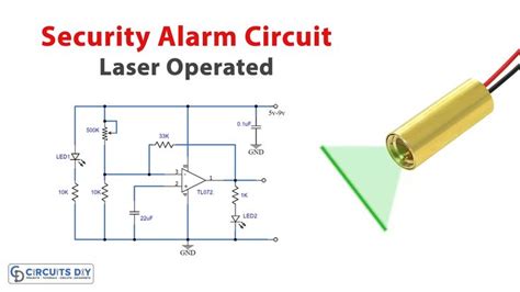 Laser Diode Driver Using Lm317 Voltage Regulator Ic Circuit Diode Security Alarm