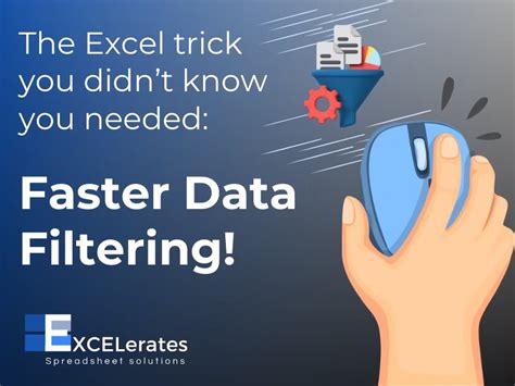Efficient Data Filtering In Excel The Faster Method Many Dont Know About