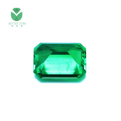 Wholesale Lab Created Emeralds Hydrothermal Gemstones