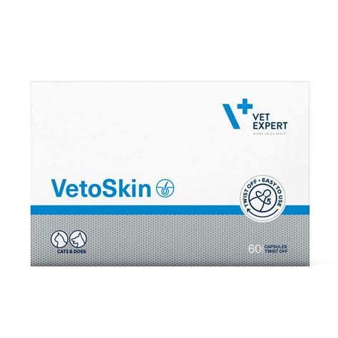 Vet Expert Vetoskin Preparat Na Skórę I Sierść Dla Psów I Kotów Twist Off W Blistrze