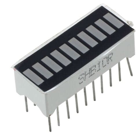 Segment Red LED Bar Graph Display