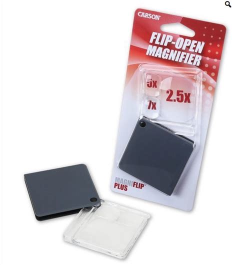 25x 5x 7x Flip Open Magnifier Century Stamps And Coins