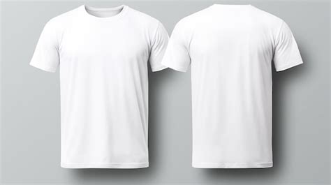 Premium Photo White Tshirt Mockup