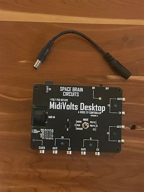 Space Brain Circuits Midivolts Desktop Polyphonic 4 Voice Reverb