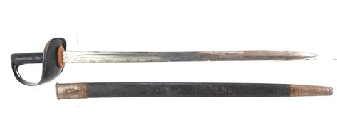 British 1900 Pattern Enfield British Royal Navy Cutlass With Scabbard