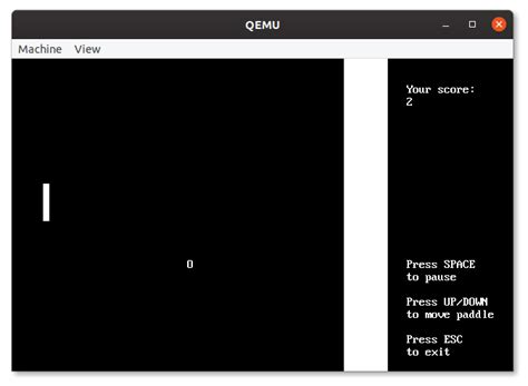 Github Endpositivepong Assembly A Bootable Pong Game Written In X86 Assembly