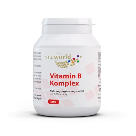 Vitamin B Kompleks Kapsule Vita World 100 Kom Gravida Hr