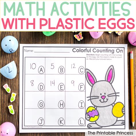 Free Easter Addition Worksheets For Kindergarten Free Easter