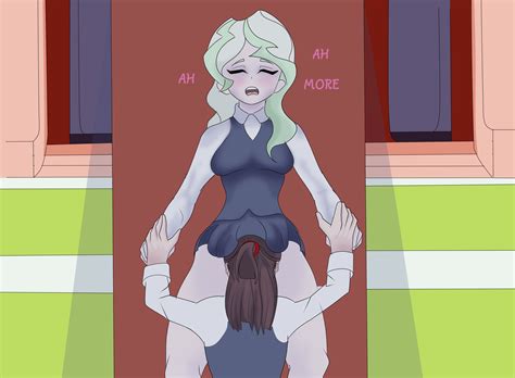 Rule 34 Akko Kagari Atsuko Kagari Diakko Diana Cavendish Little Witch Academia Pussy Yuri