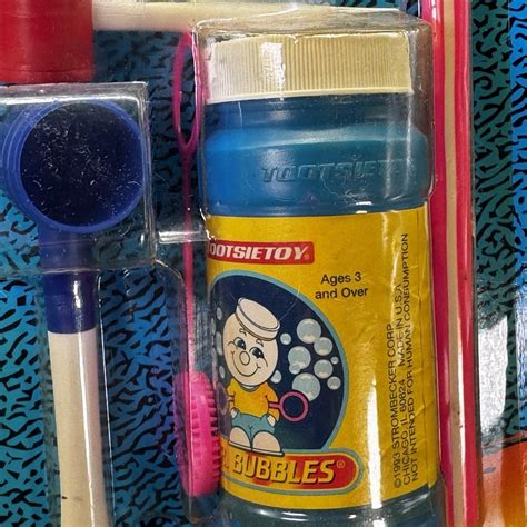 Strombecker Tootsie Toy Mr Bubbles Lotsa Ways Blowing Bubbles New Vtg