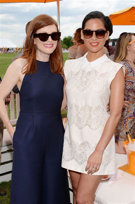 Julianne Moore And Olivia Munn At Veuve Clicquot Polo Classic In Jersey City May 2014 • Celebmafia