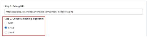 Electronic Delivery Of Codes Upgrade To The SHA Algorithm API