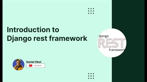 Introduction To Django Rest Framework Building A Recipe Api Project Youtube