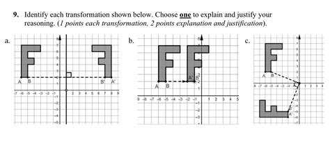 [solved] 9 Identify Each Transformation Shown Below Choose One To