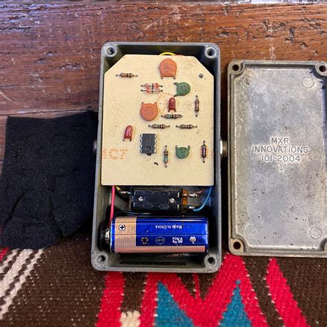 1976 Vintage Mxr Distortion Script Logo Distortion Plus Drugans