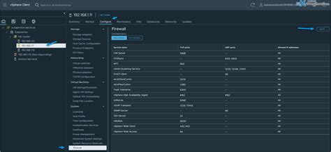 Vcp Dcv On Vsphere 8x Objective 4195 Configure Esxi Firewall Esx Virtualization